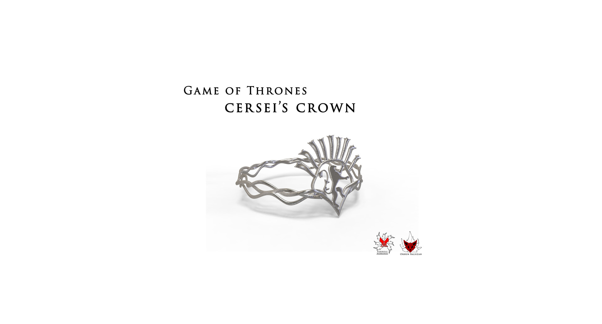 ArtStation - Game of Thrones Cersei's Crown, Orhun Balsızan