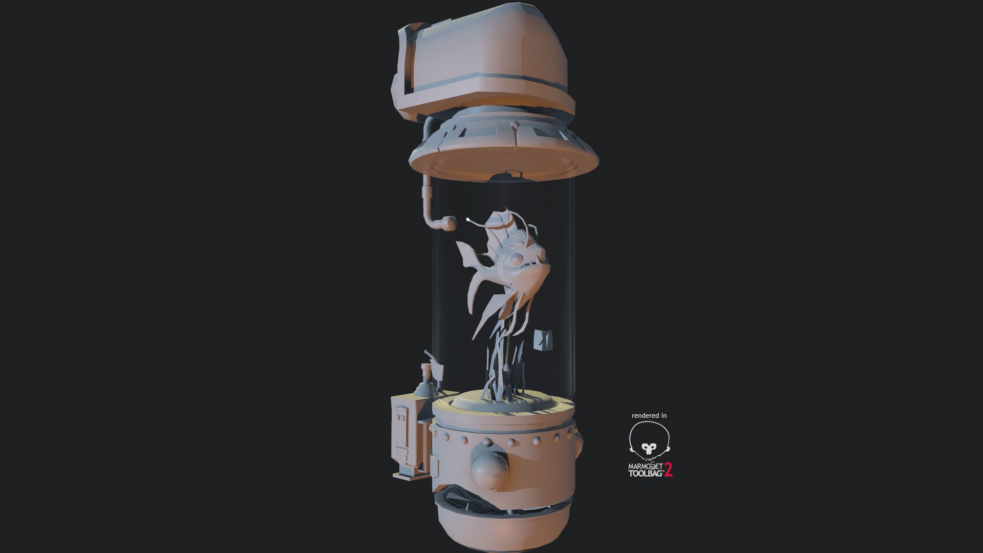 ArtStation - Steampunk Aquarium