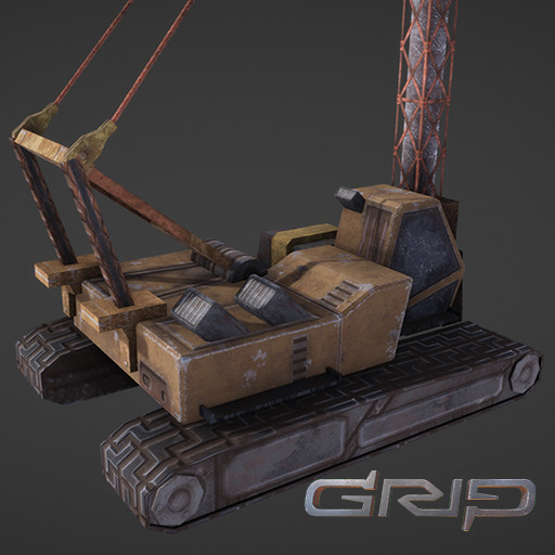 ArtStation - GRIP - Crane Asset