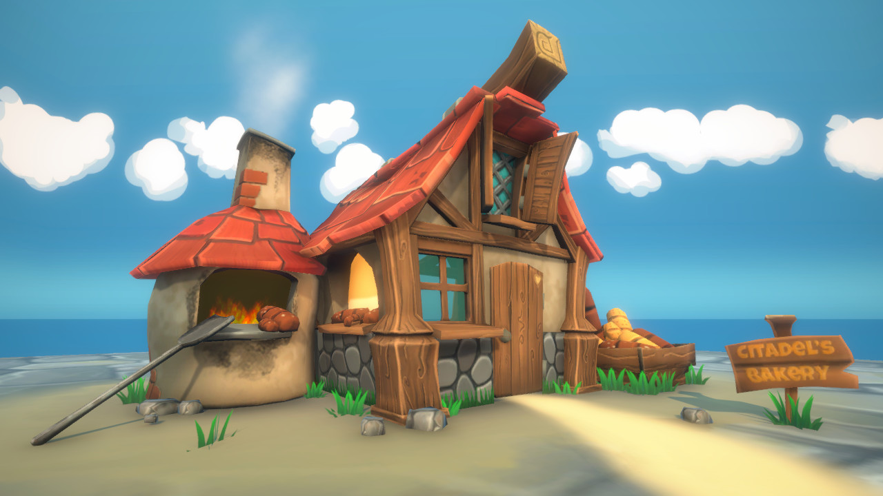 ArtStation - -STYLIZED BAKERY-