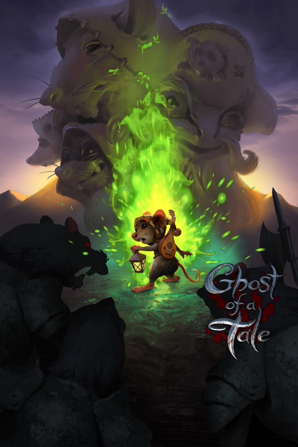 ArtStation - Ghost of A Tale _ Poster Illustration