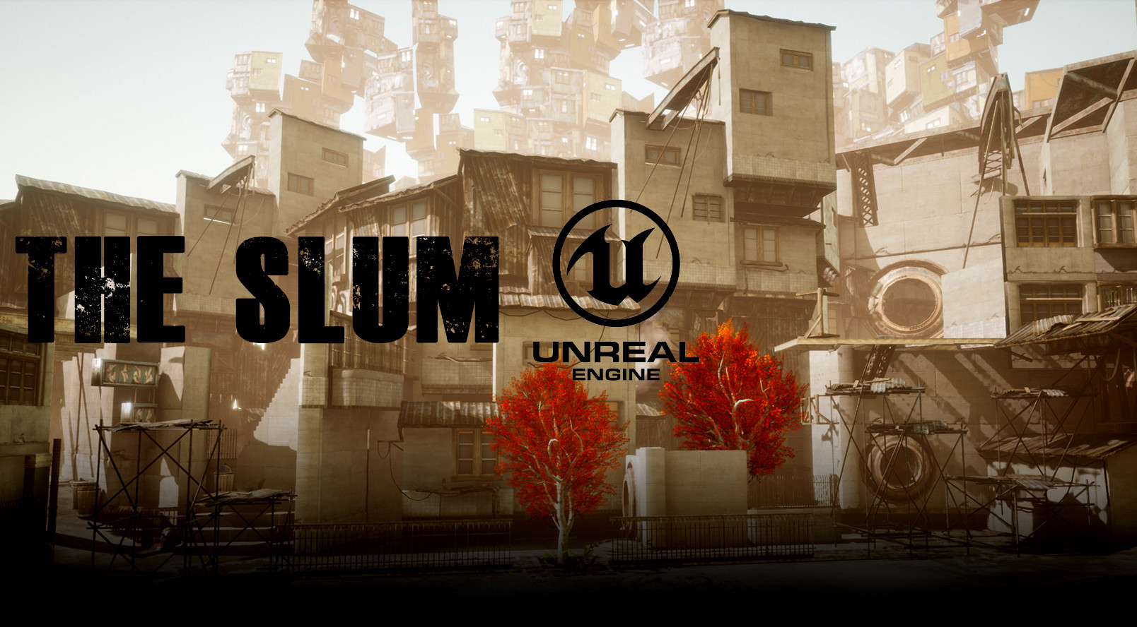 ArtStation - The Slum level designing 3d Side Scroller Environment