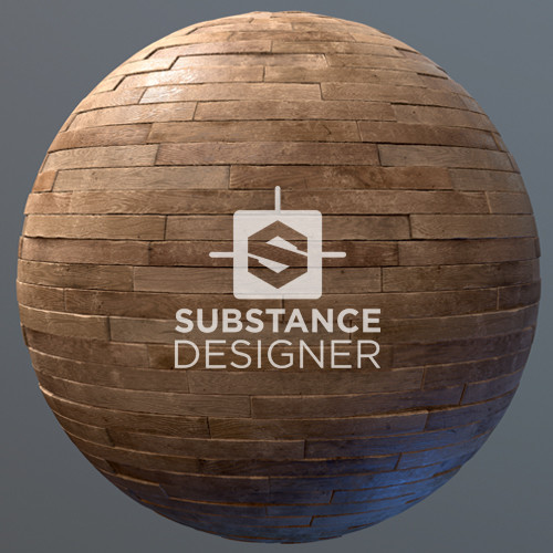 ArtStation - Substance Designer - Old Wood Floor