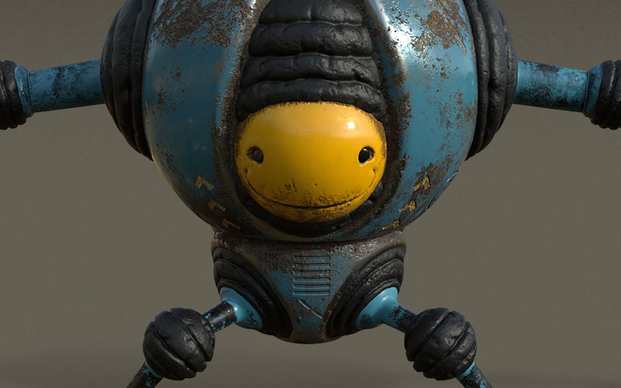 ArtStation - Guardian Bot - Concept