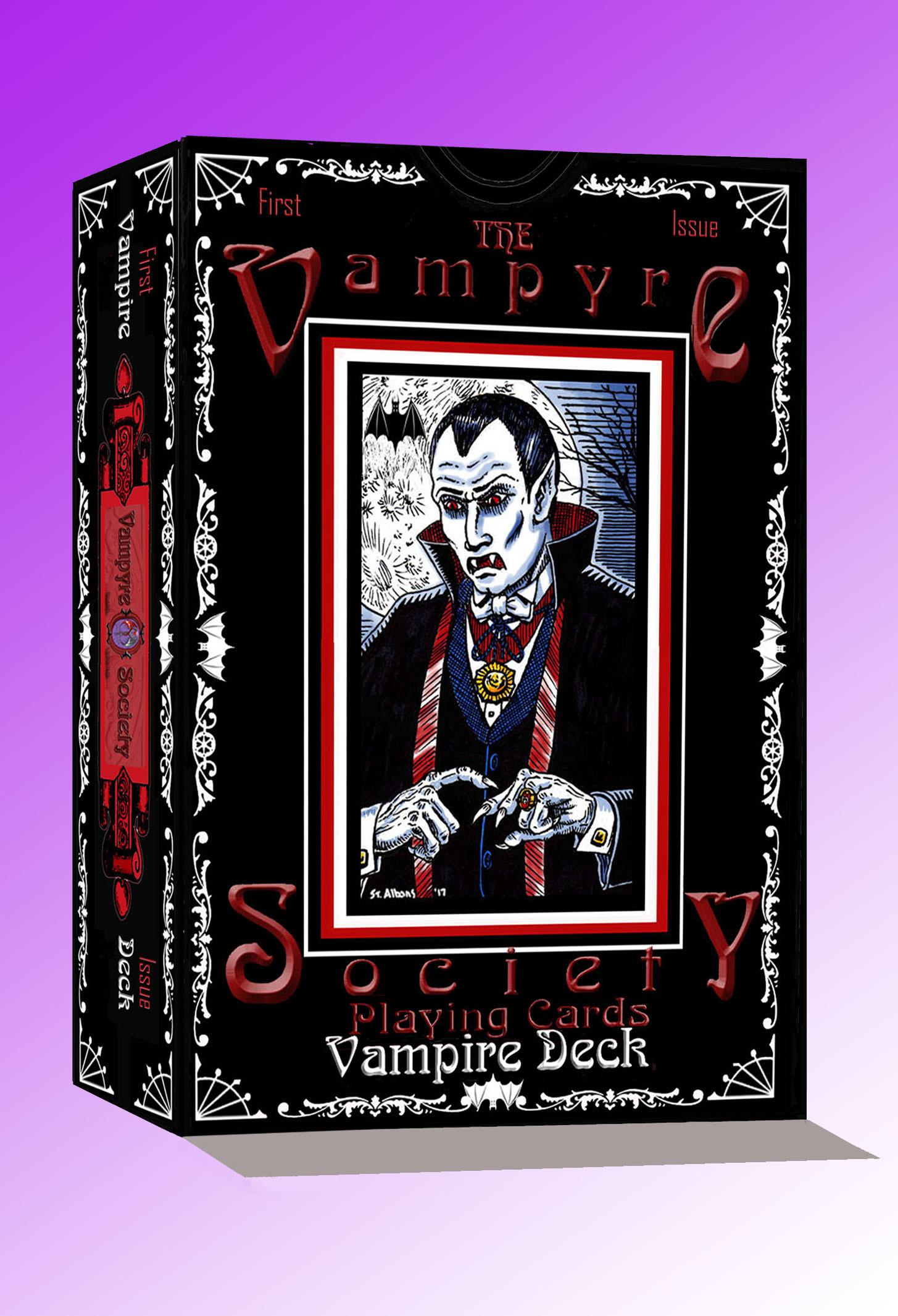 ArtStation - Vampire Society Playing Card Deck
