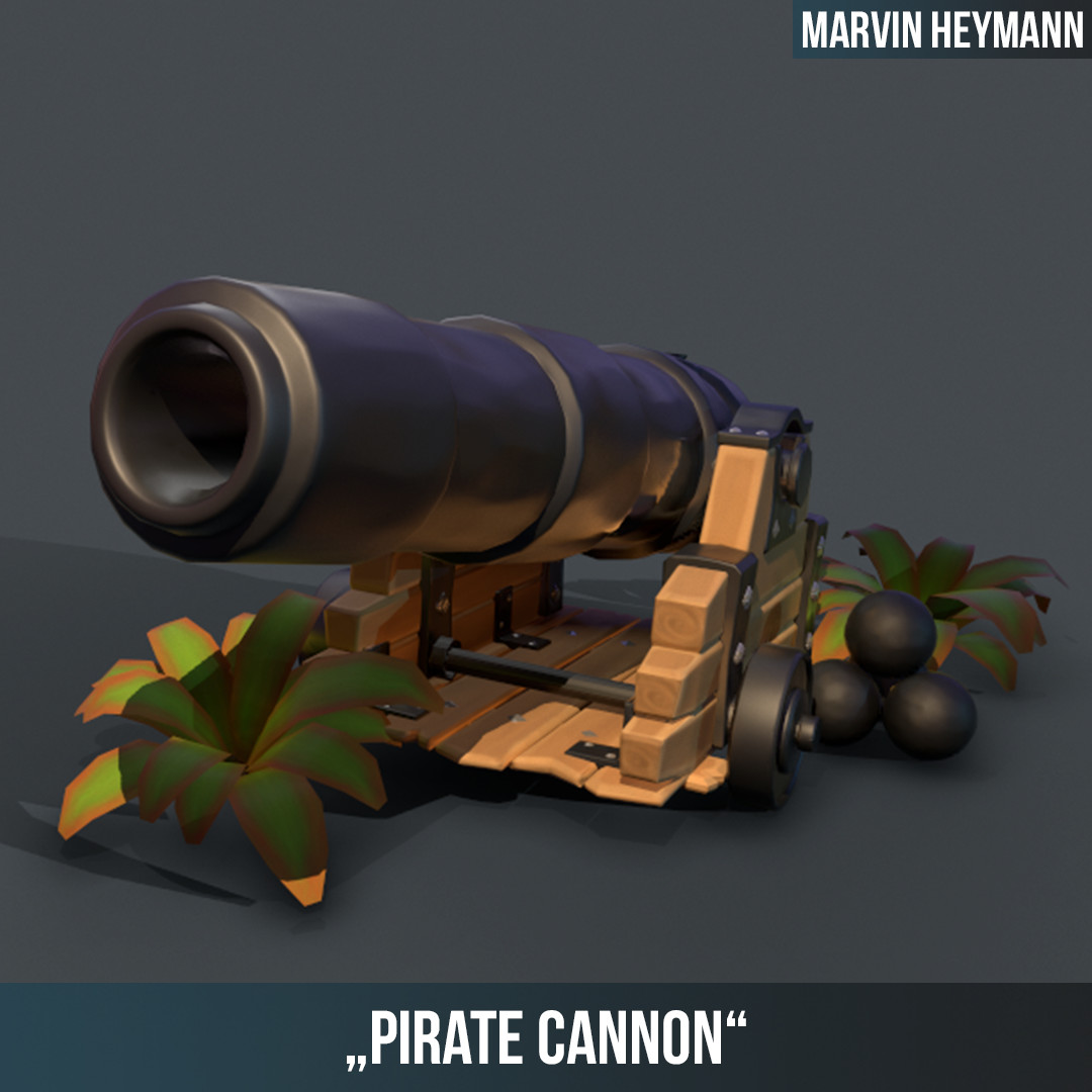 ArtStation - Pirate Cannon Fanart