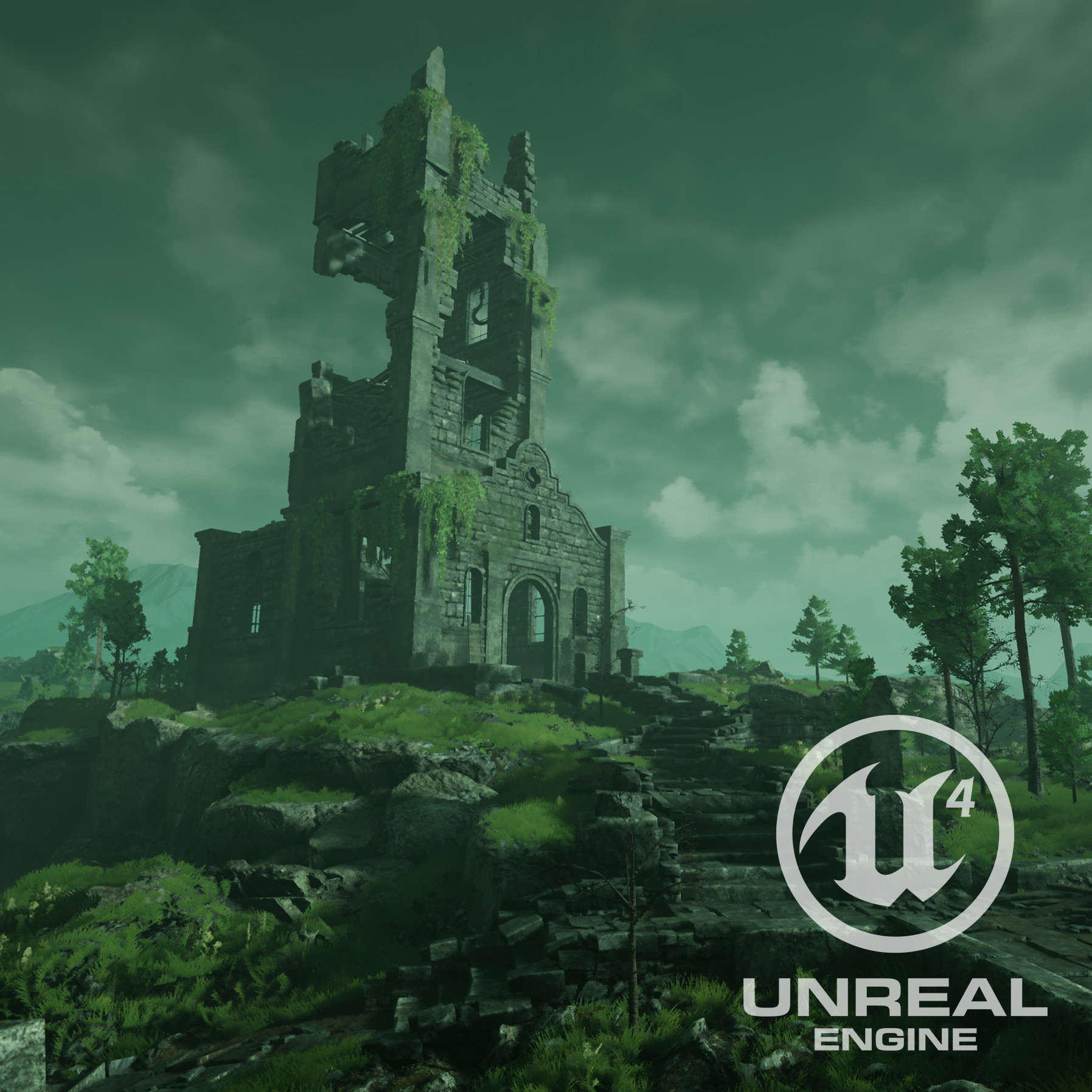 ArtStation - UE4 Level Design and Lightng