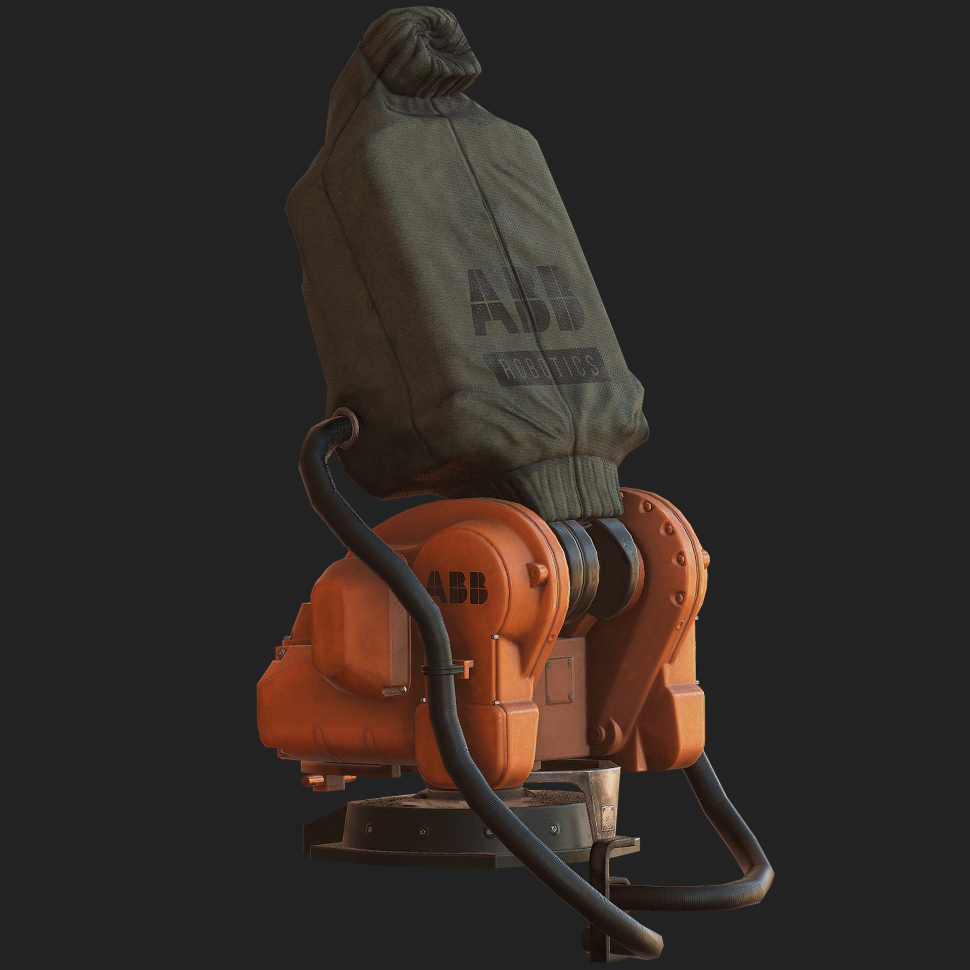 ArtStation - ABB Robotics IRB 5400 - Trace Studio Art Test