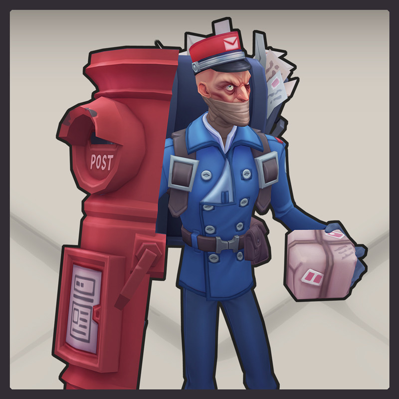 ArtStation - Postman Singed