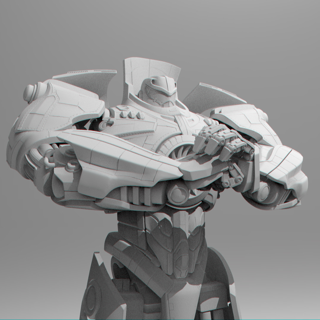 ArtStation - PACIFIC RIM_Gypsy Danger／FAN ART