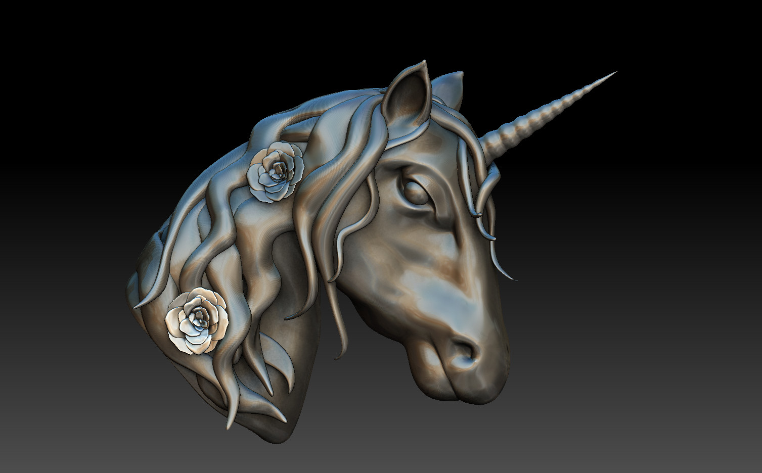 ArtStation - Unicorn WIP