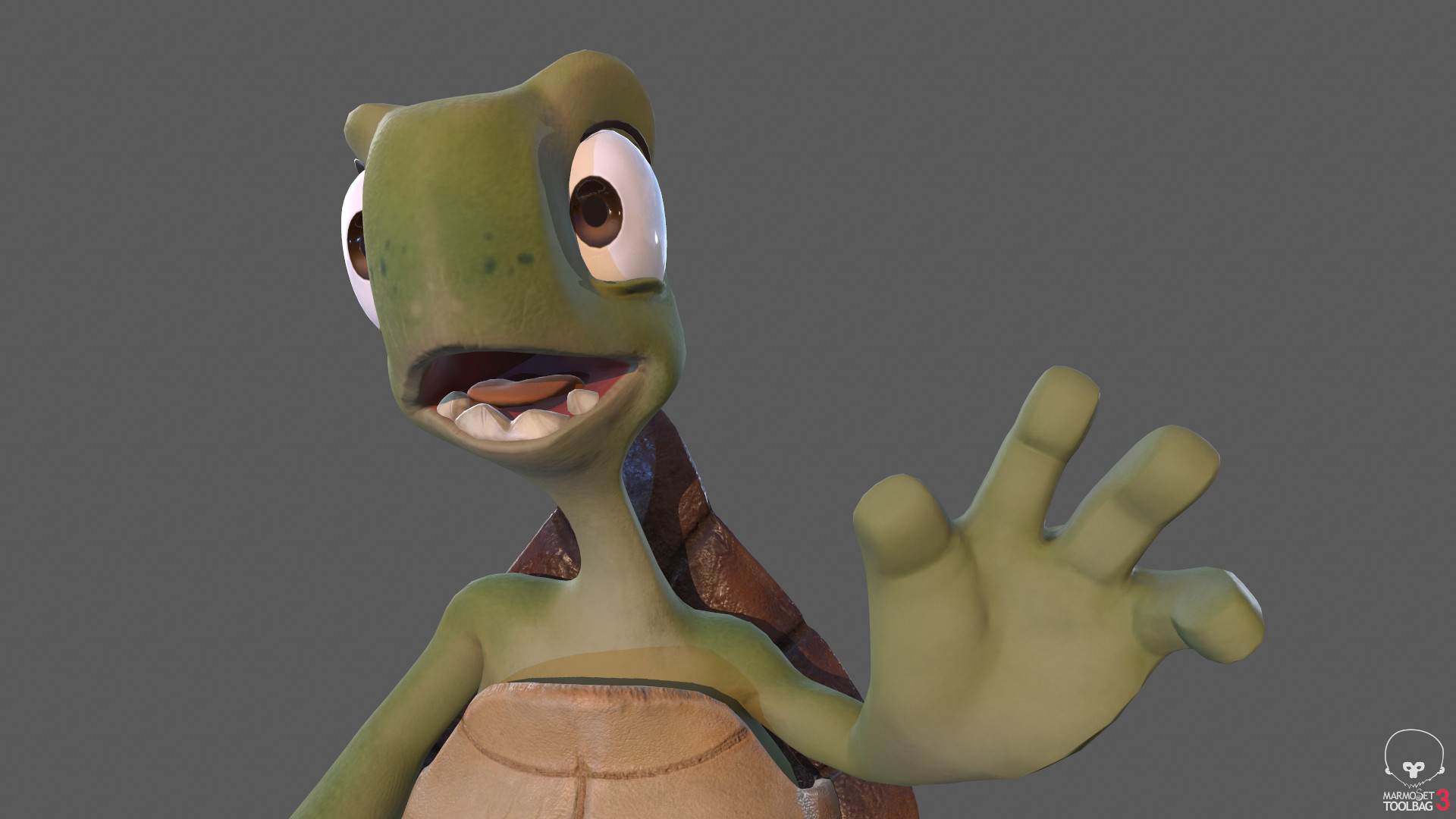 ArtStation - Real time stylized Turtle , Stefano Critelli