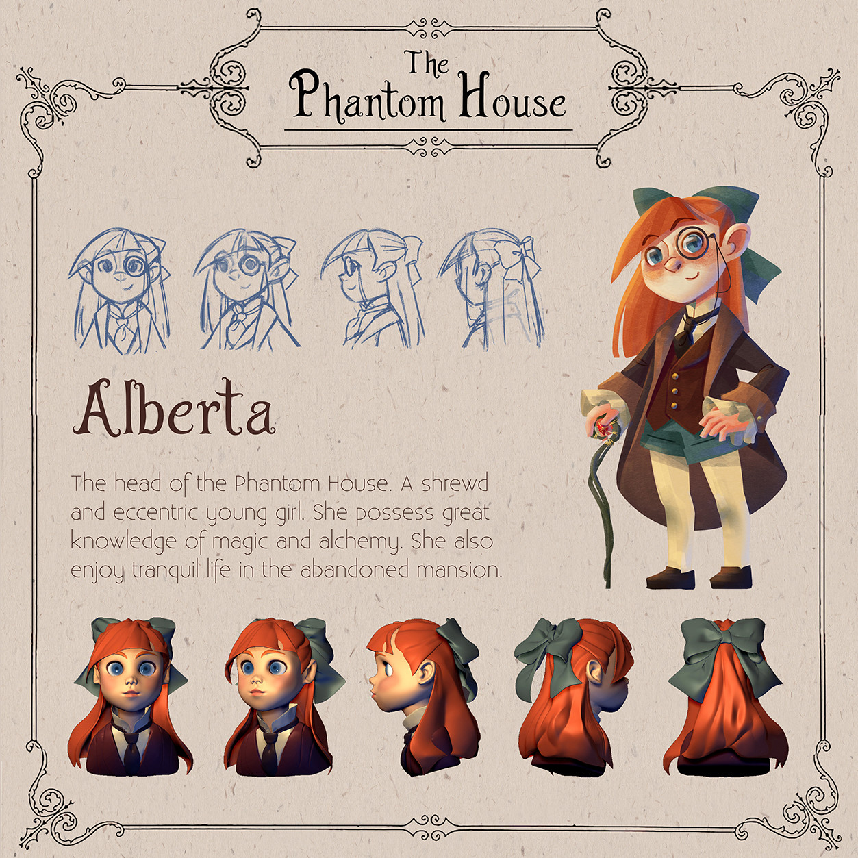 ArtStation - The Phantom House