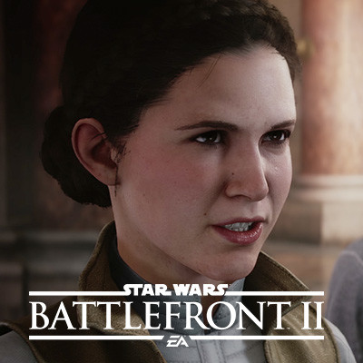 ArtStation - Star Wars Battlefront 2: Leia Head
