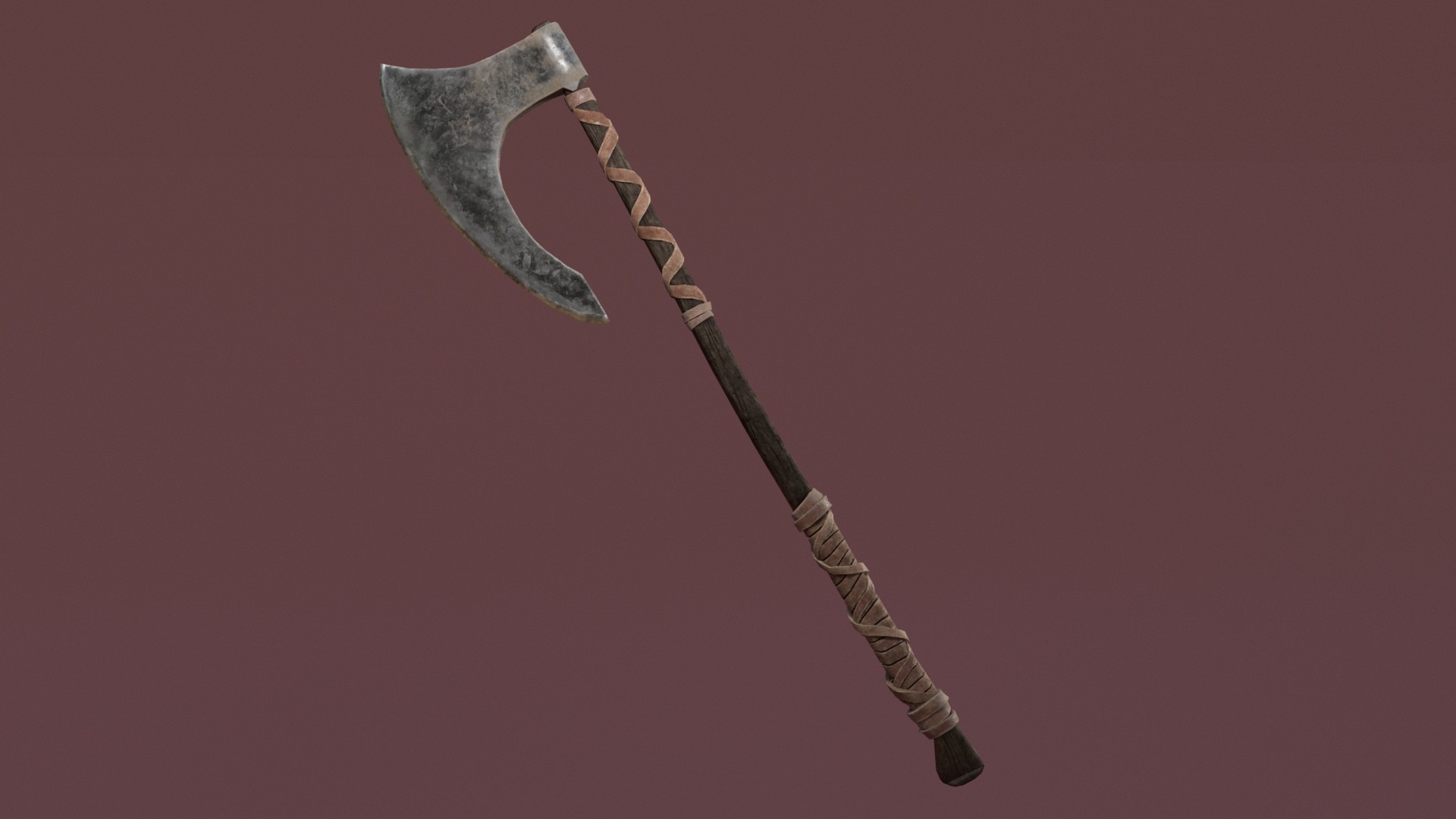 ArtStation - Game Ready Battle Axe
