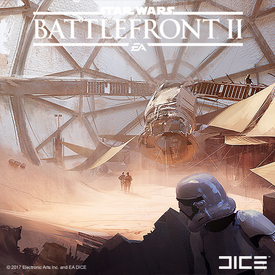 ArtStation - Star Wars Battlefront II Concept art - Jakku