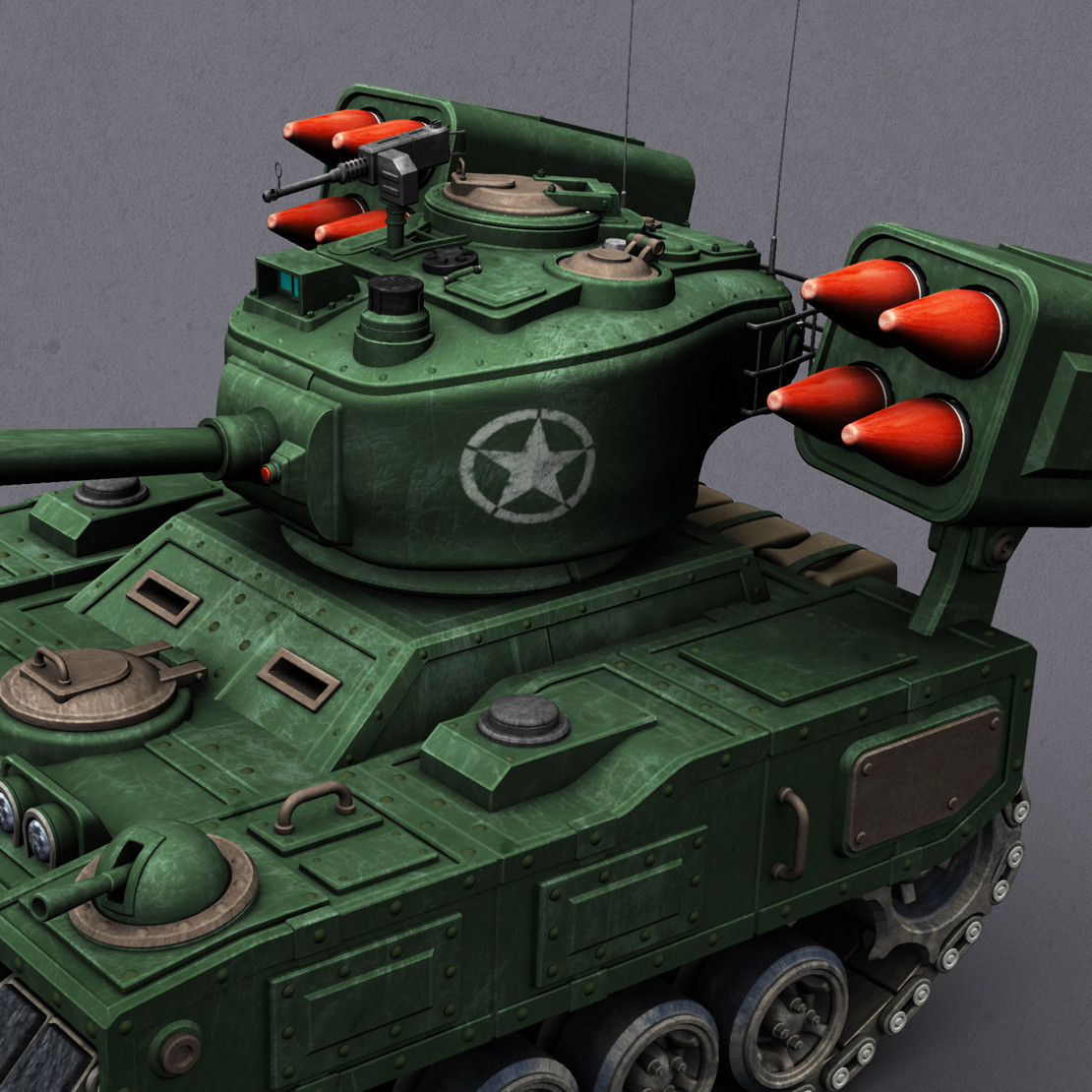 ArtStation - CARTOON TANK