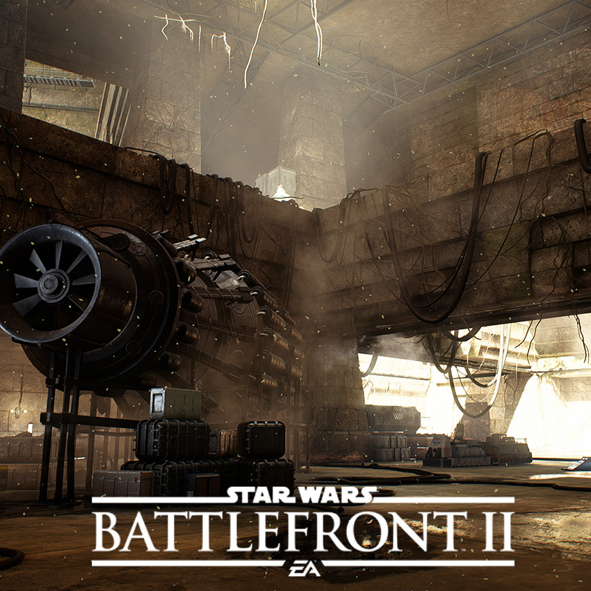 ArtStation - Star Wars Battlefront II Yavin 4 Interiors