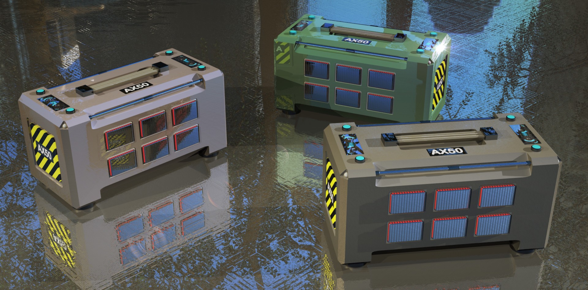 ArtStation - Strange boxes