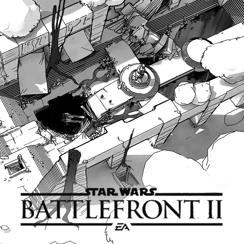 ArtStation - Star Wars Battlefront II Concept art - Yavin 4
