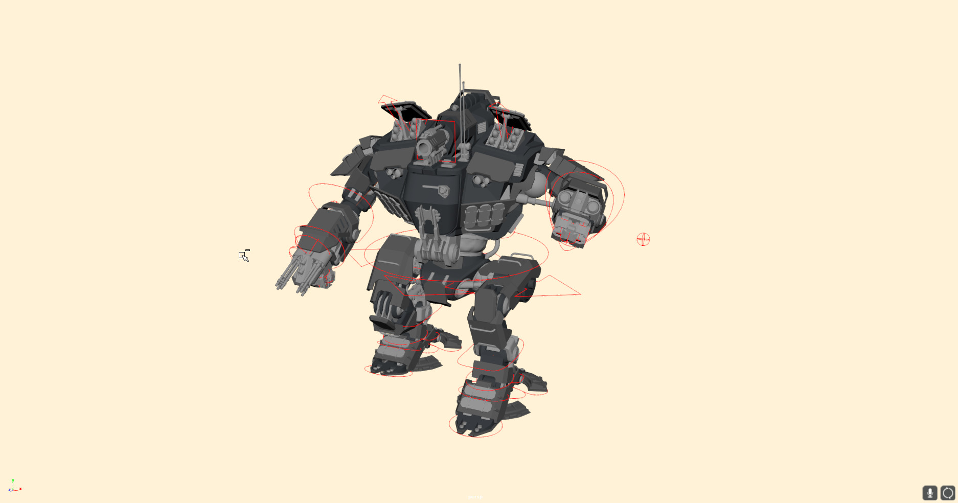 ArtStation - Heavy Mech Rig