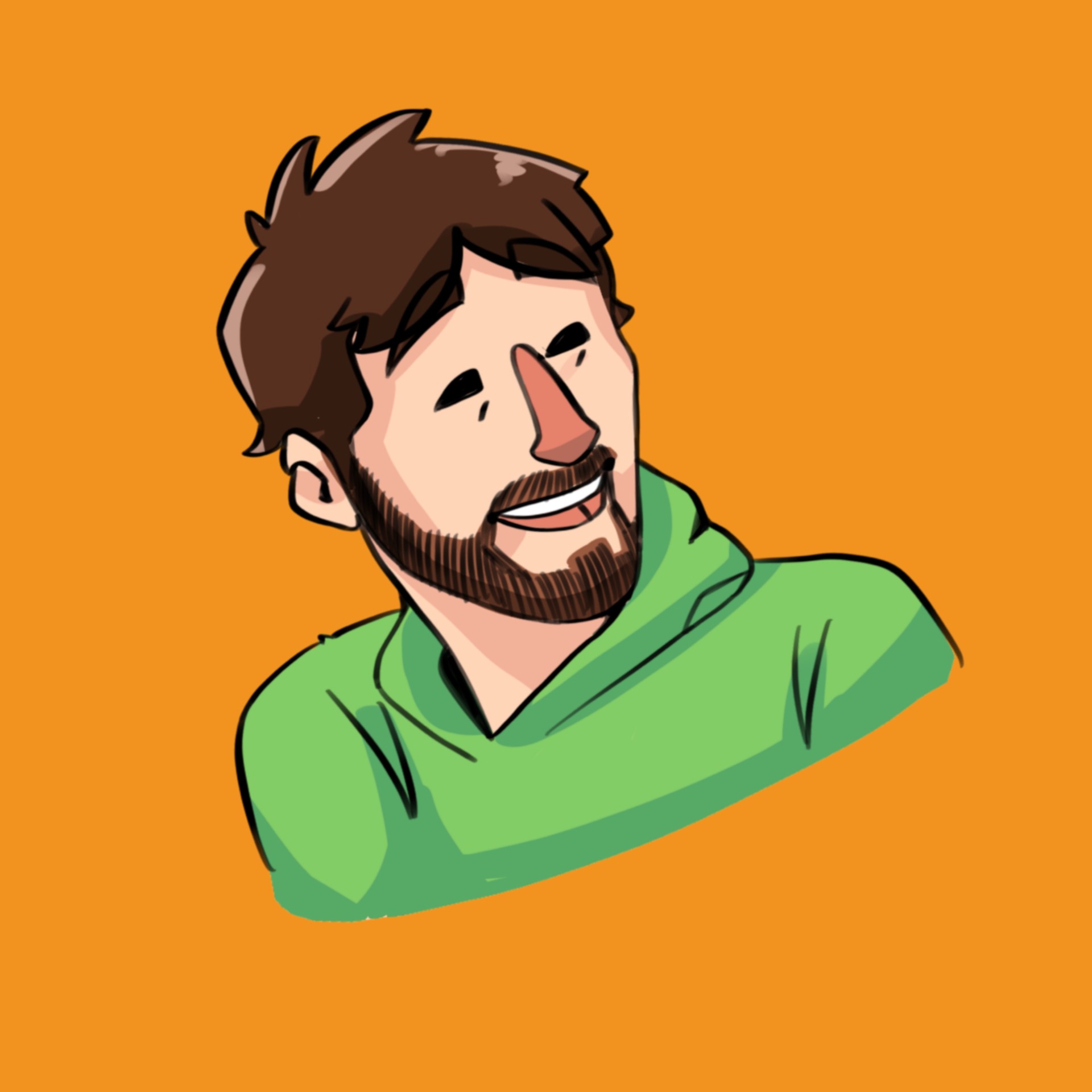 ArtStation - Model Sheet for Webcomic - Alberto