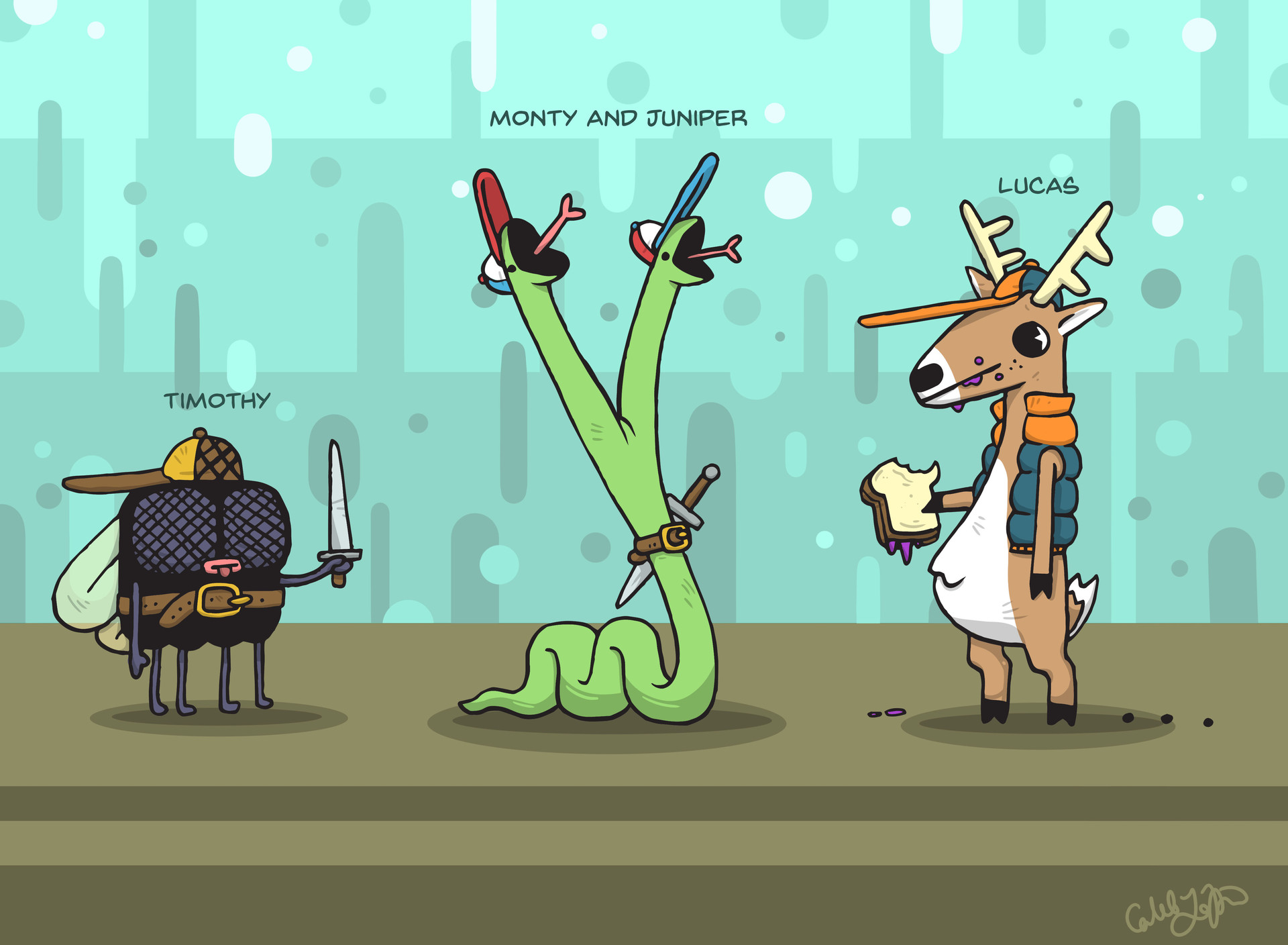 ArtStation - Random NPC characters