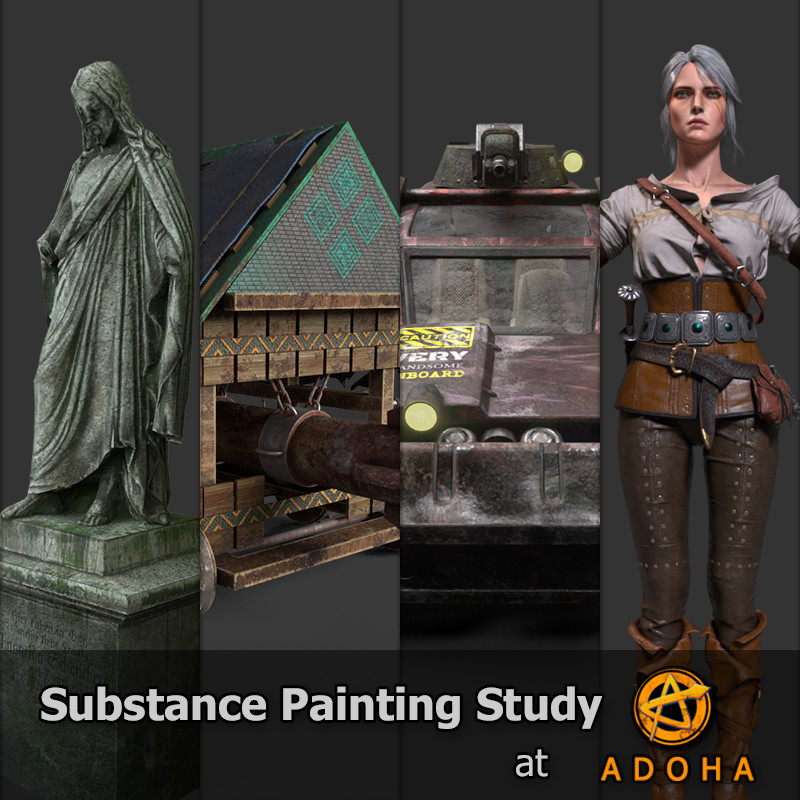 ArtStation - Substance Painting Study