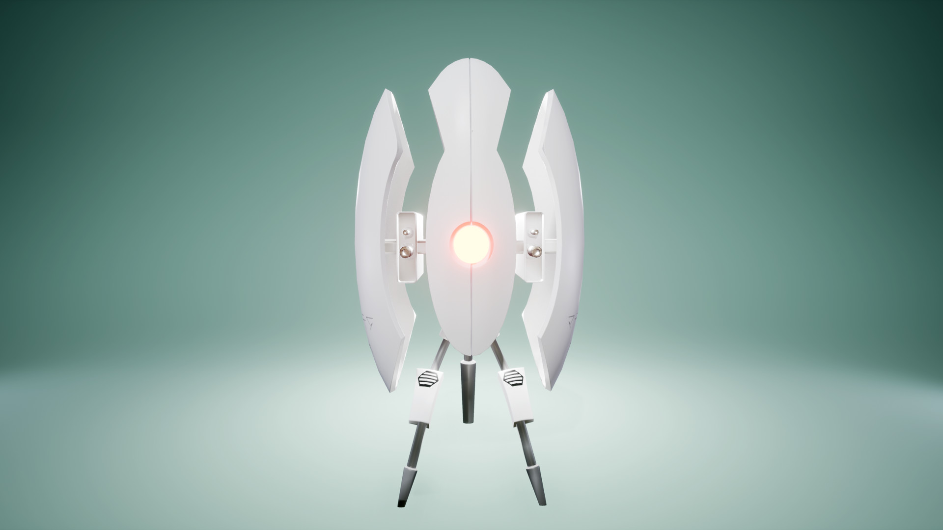 ArtStation - Sentry Turret Portal