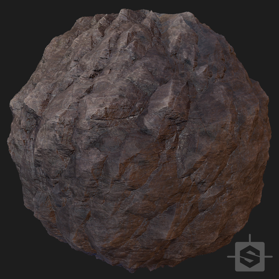 ArtStation - Rock Arena - Procedural Material PBR
