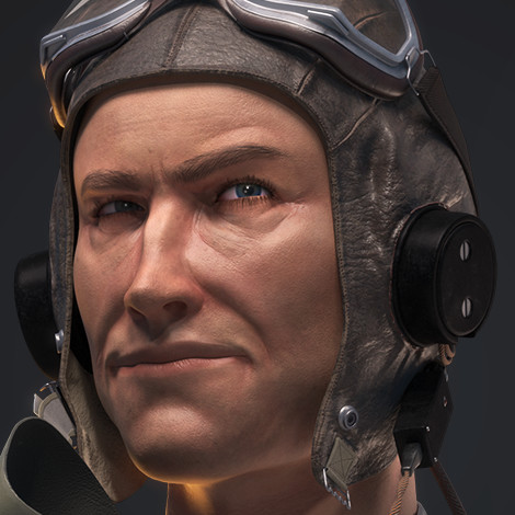 ArtStation - Pilot RAF