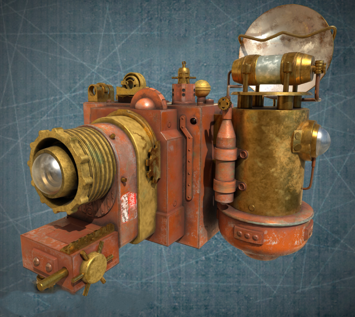 ArtStation - Steampunk Camera