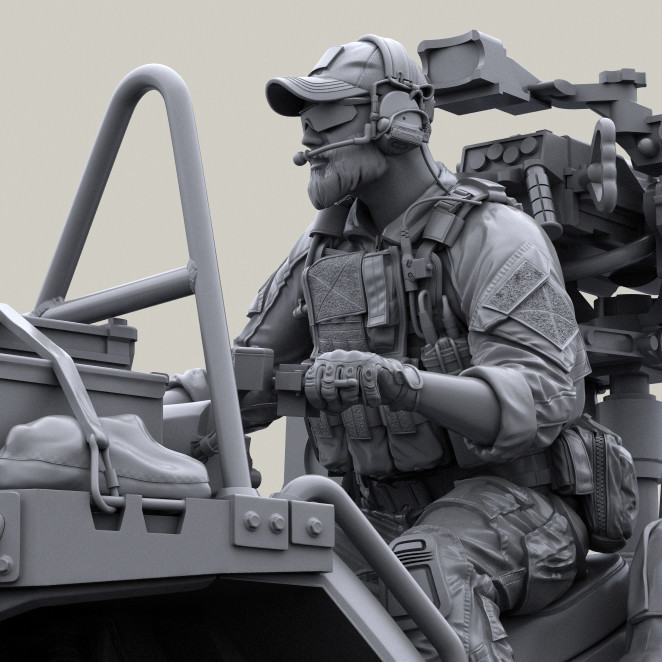 ArtStation - ATV Soldiers