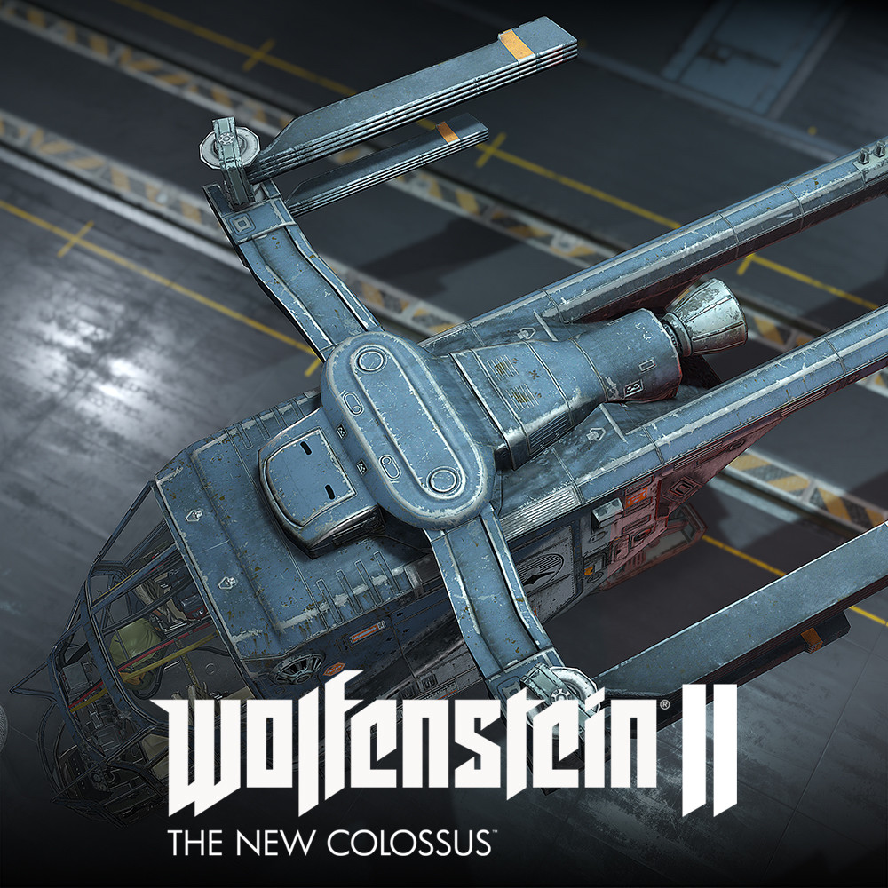 Matthias Develtere - Wolfenstein 2: Stealth Helicopter