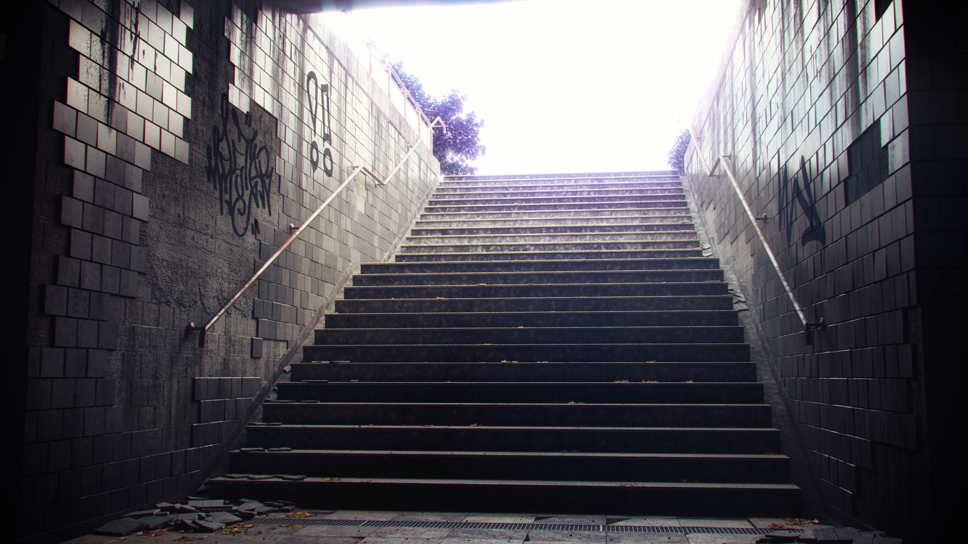 ArtStation - Stairs animation