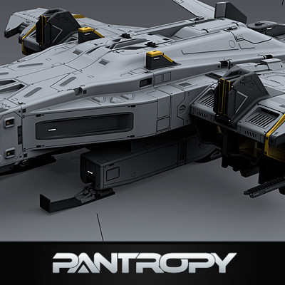 ArtStation - Heavy VTOL Dropship