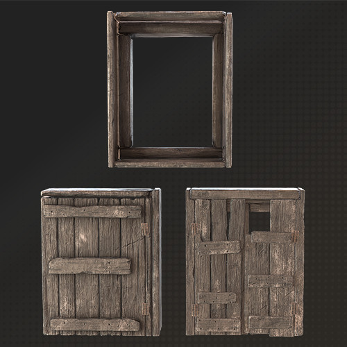 ArtStation - Middle Eastern Village Windows