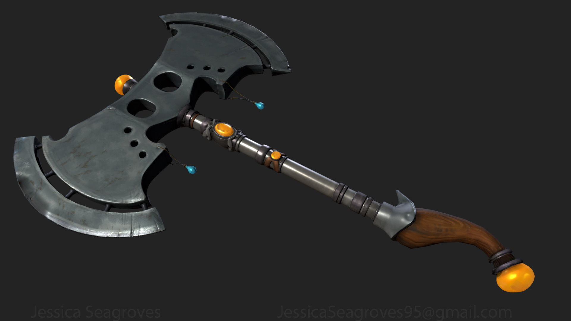 ArtStation - Battle Axe