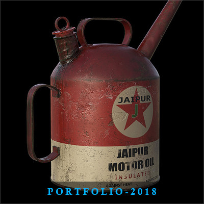 ArtStation - Oil Cane