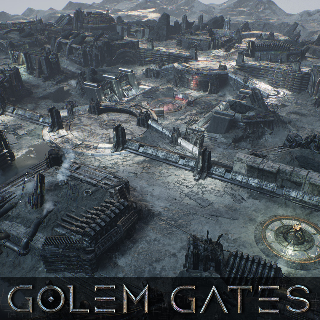 ArtStation - Golem Gates Level Design