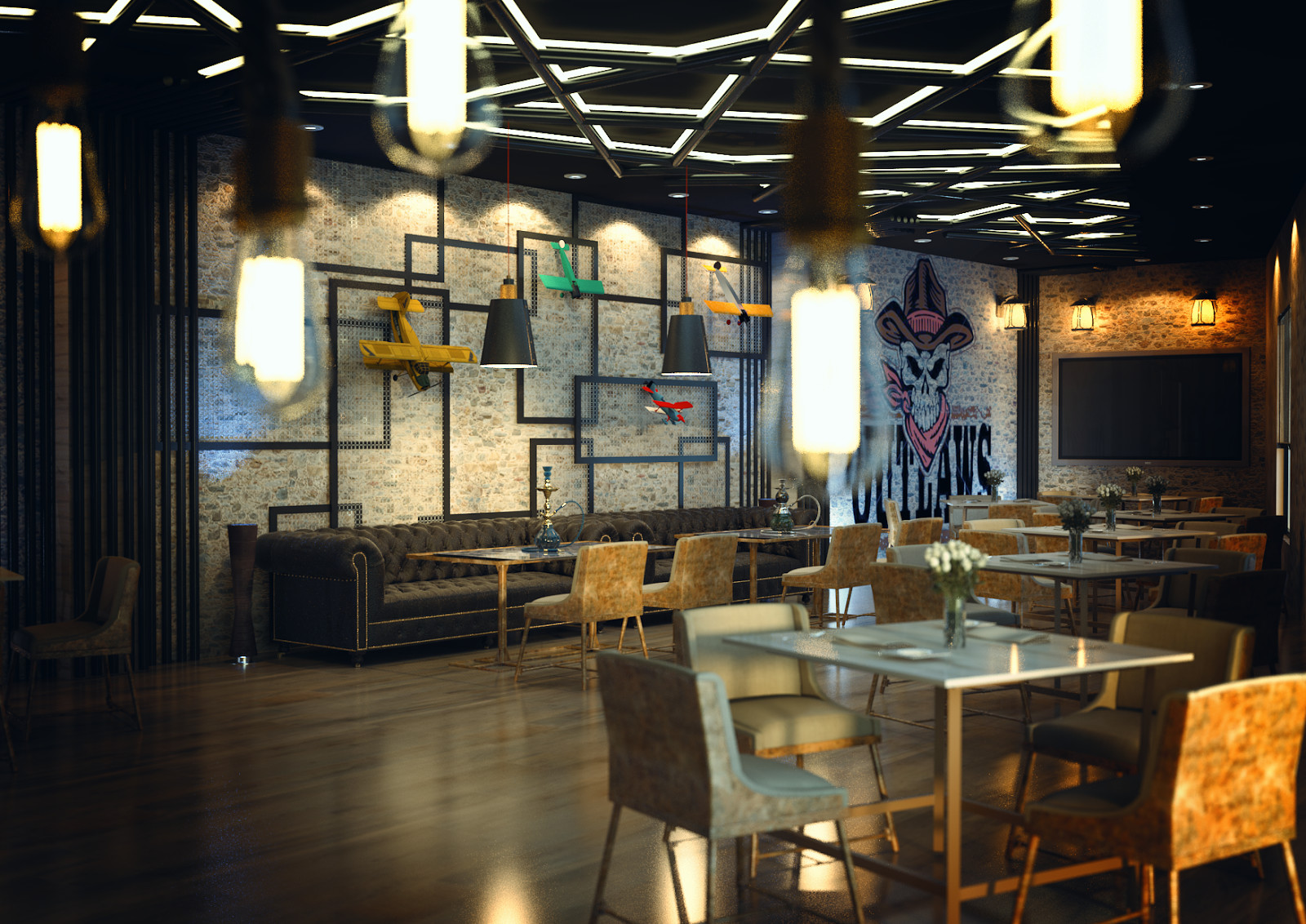 ArtStation - Cafe Render