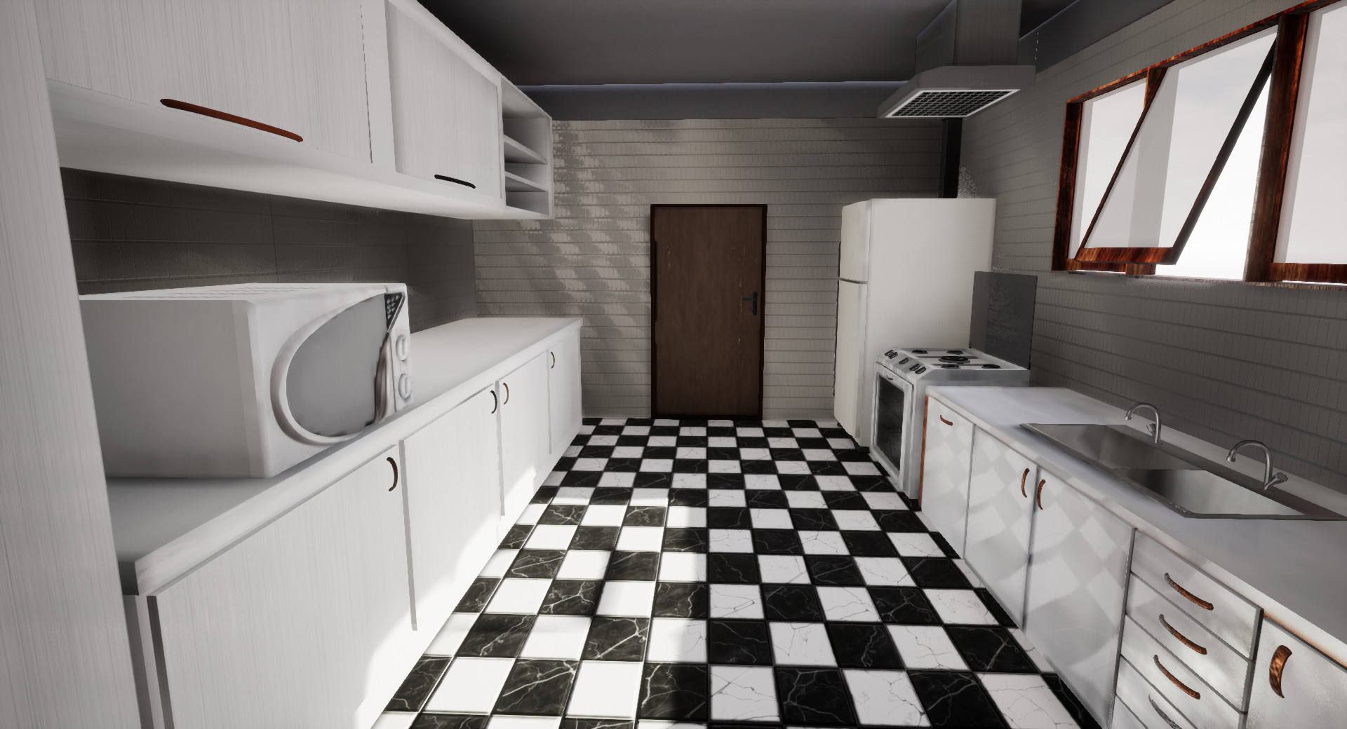 ArtStation - Gantz apartment