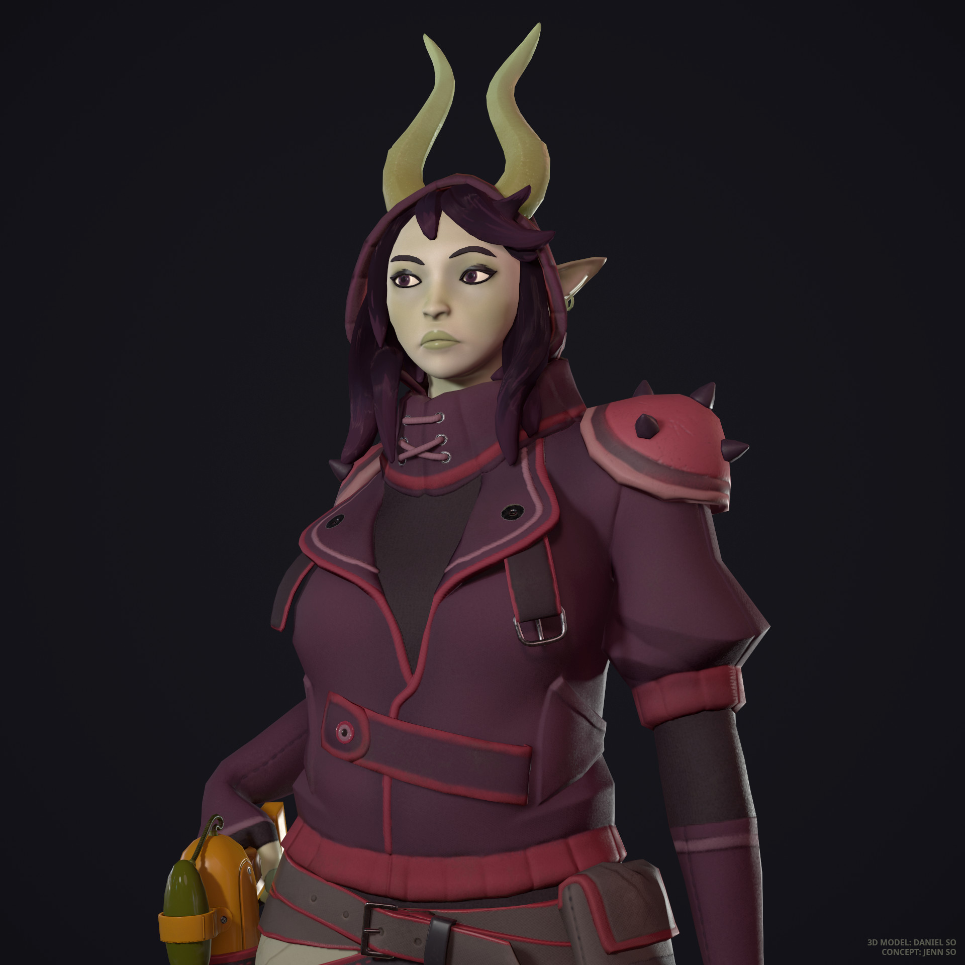 ArtStation - Demon Lady