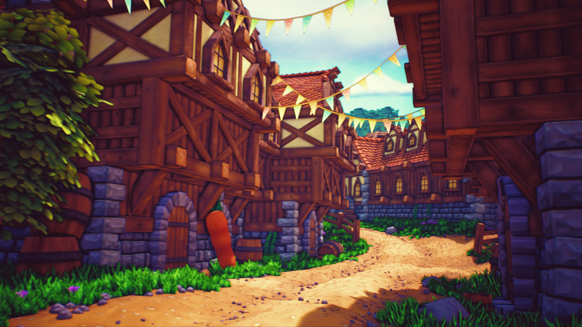 ArtStation - Fantasy Town