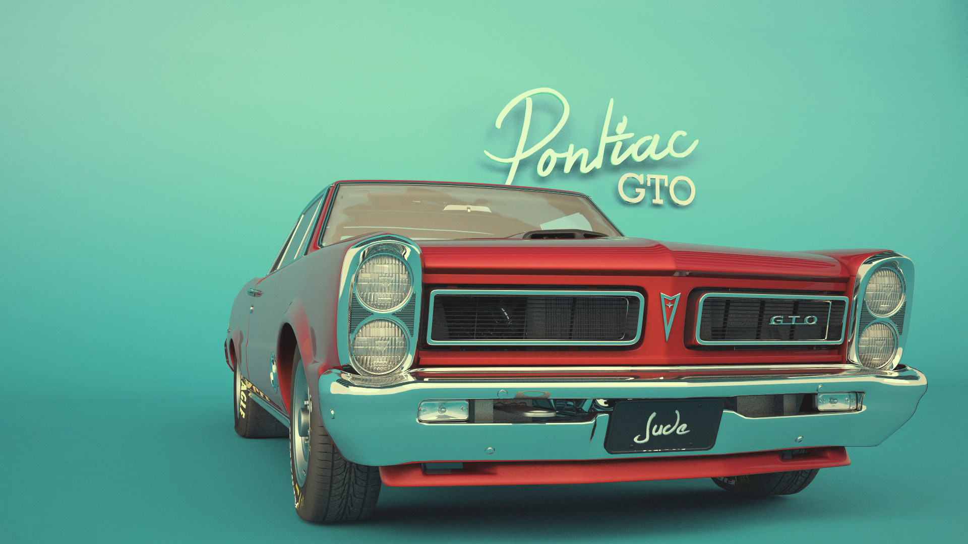 ArtStation - Pontiac GTO