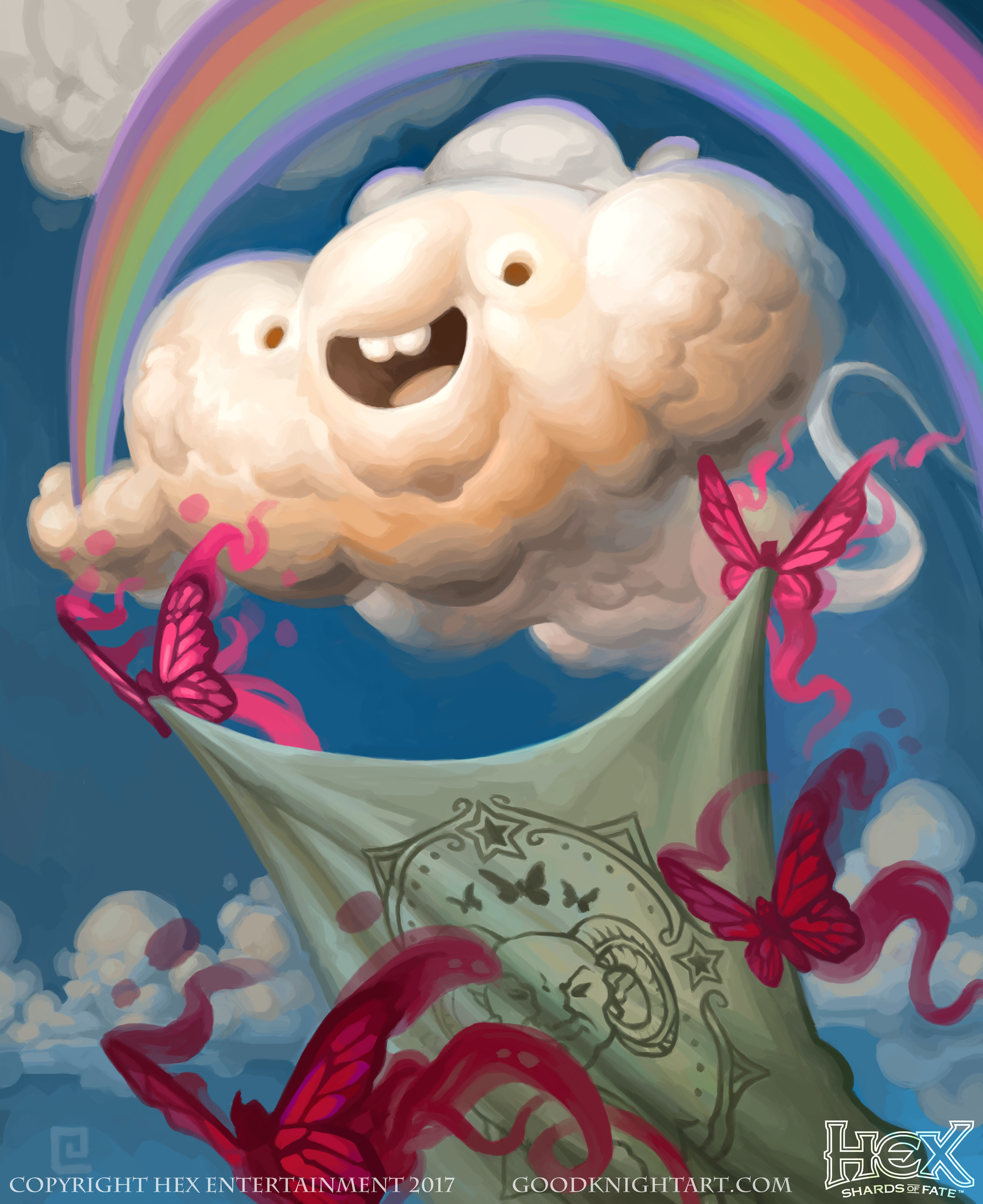 ArtStation - HEX - Puff the Rainbow