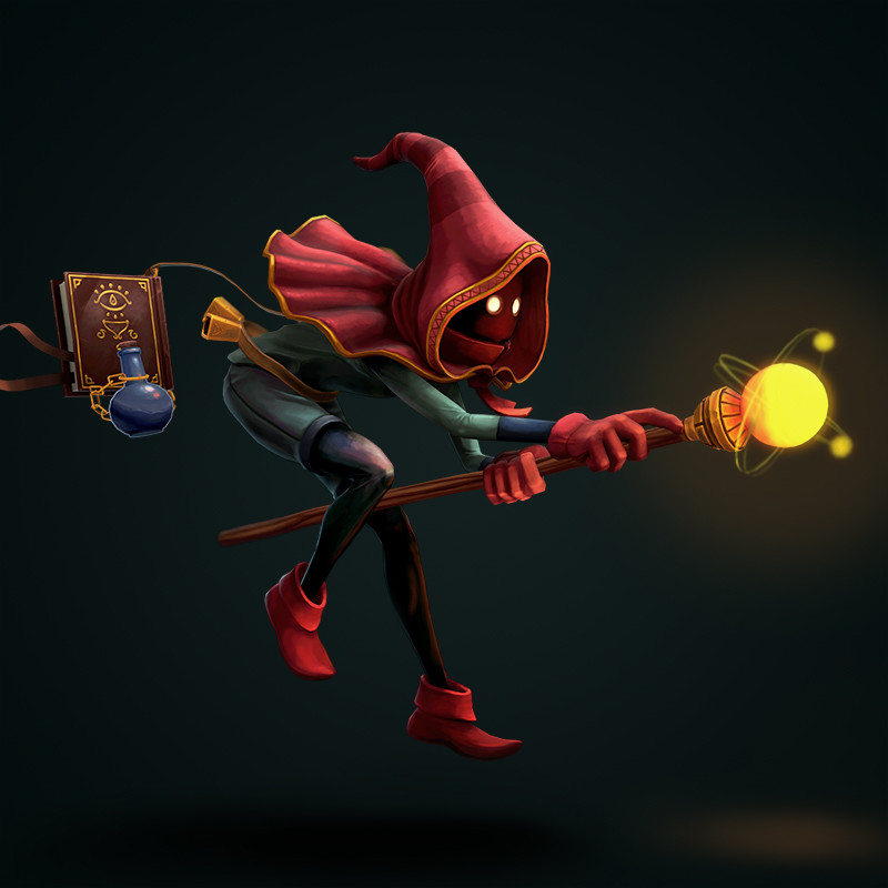 ArtStation - Wizard - Hand Painted