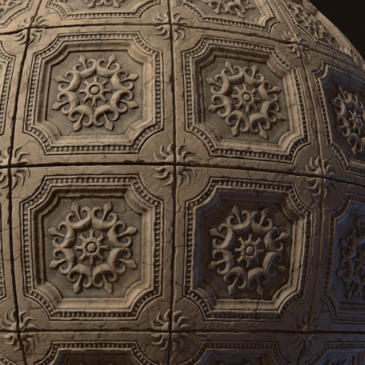 ArtStation - Decor Ceiling Tile