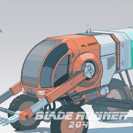 ArtStation - Blade Runner 2049 - Farm Vehicles