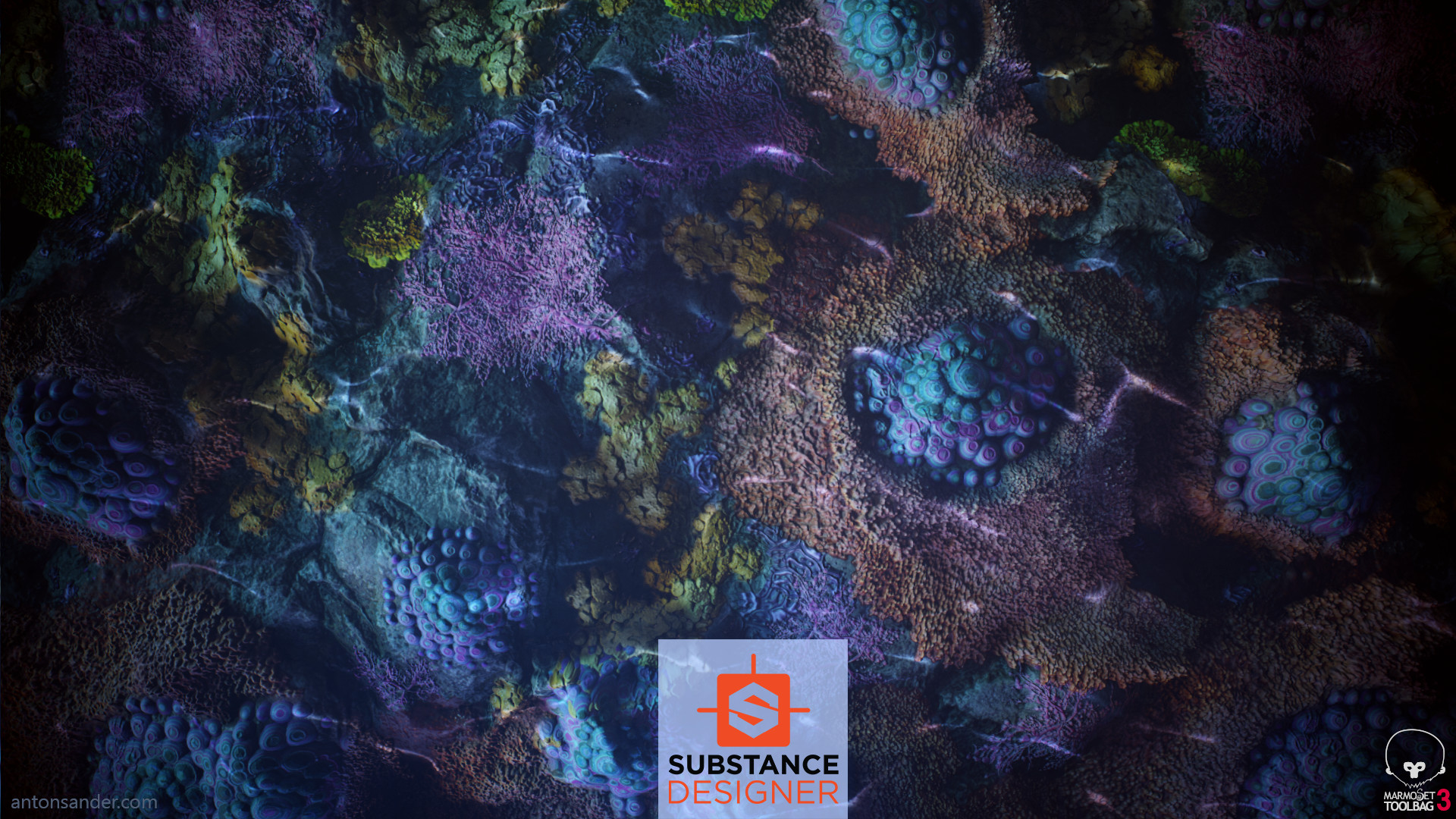 ArtStation - Coral Reef Substance